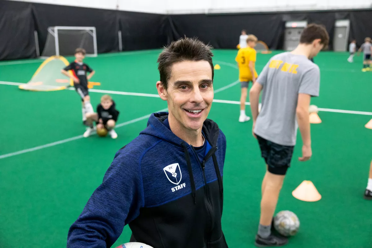 Soccer coach back on the field with assist from UI orthopedics specialists | University of Iowa ...